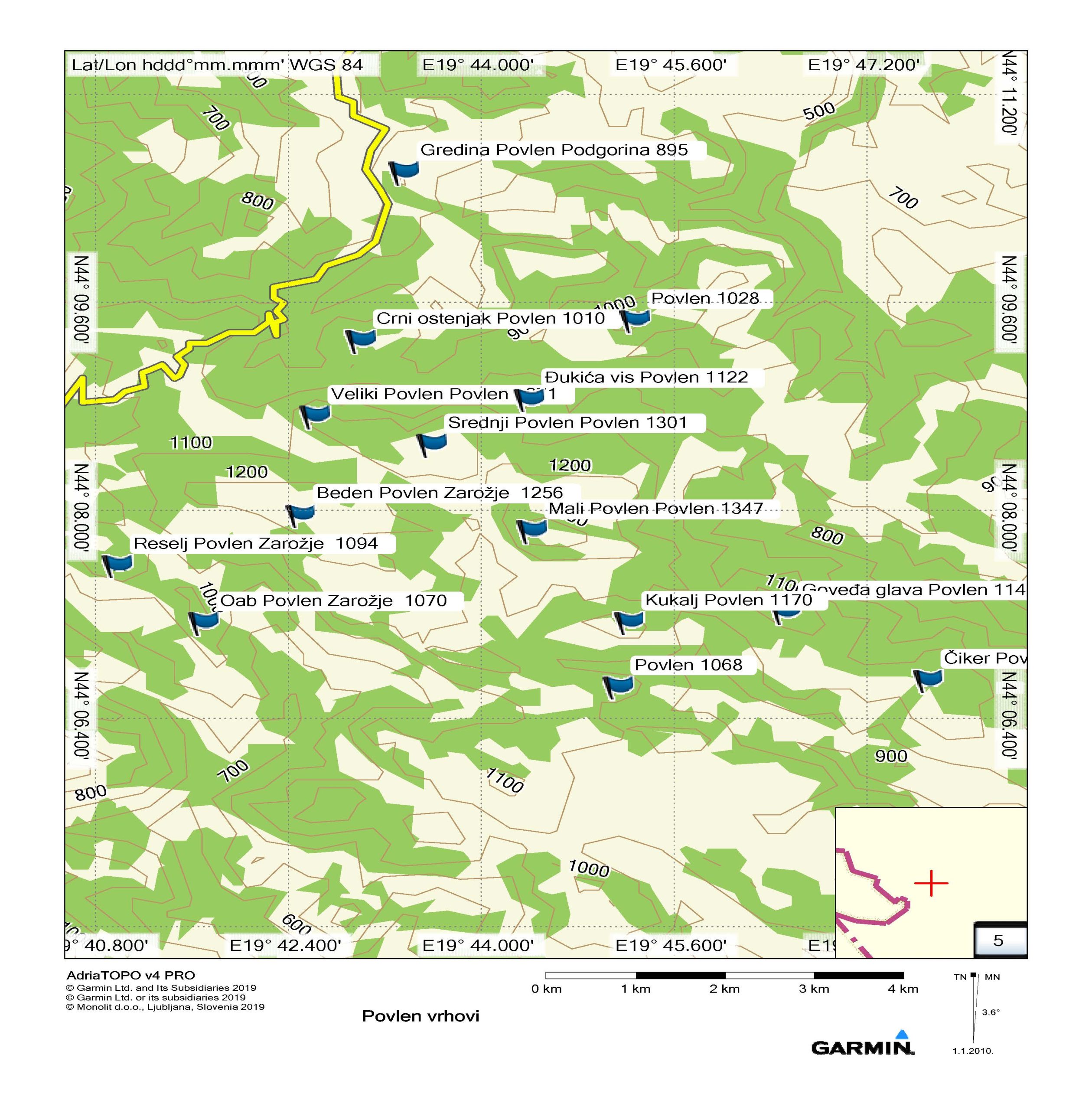 Повлен | Planinarski savez Srbije
